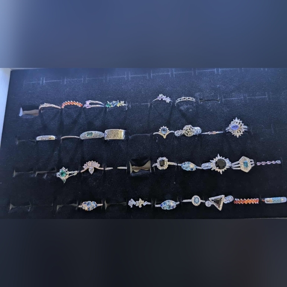 Jewelry | Elegant Silver And Gold Rings Collection | Poshmark